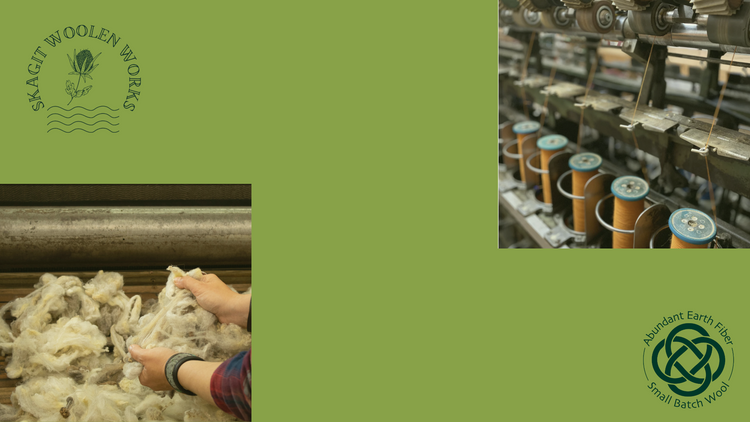 Woolen processing in the heart of the Skagit Valley – Skagit Woolen Works