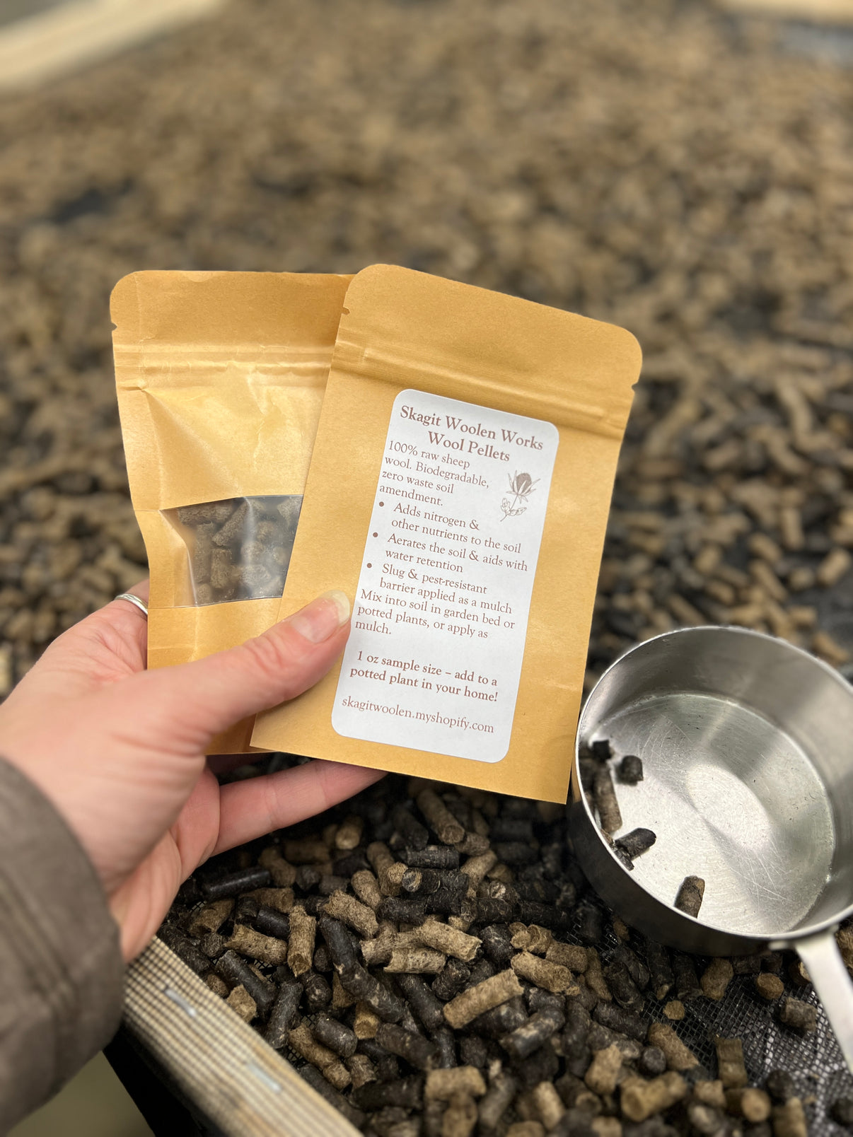 Wool Pellets – Skagit Woolen Works